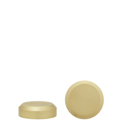 1 1/8" Beveled Disc End Cap /SG | AriA Metal Hardware