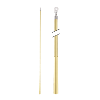 Metal Baton with Plastic Attachment - 36" /SG | AriA Metal Hardware
