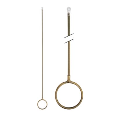 Handicap Metal Baton with Plastic Attachment-48", Antique Brass | AriA ...