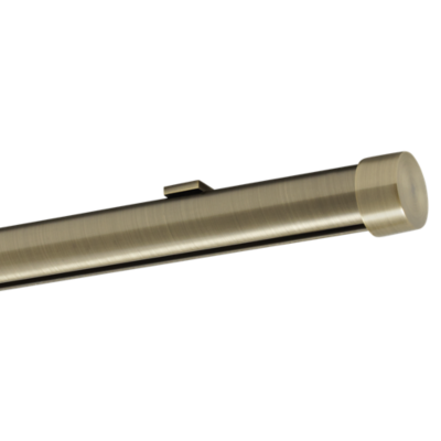 1 1/8" Single Rod Kit | Ceiling Clip 6' /AB | AriA Metal Hardware