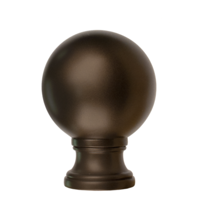 3" Ball Finial /BZ | Finestra Custom Hardware