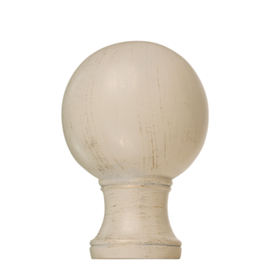 3" Plain Ball Finial /STG | Finestra Custom Hardware
