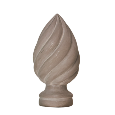 2" Swirl Finial /RTA | Finestra Custom Hardware
