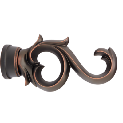 Arabesque Scroll Finial - Antiquities | AriA Metal Hardware