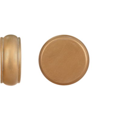 3" Plain End Cap /GLD | Finestra Custom Hardware