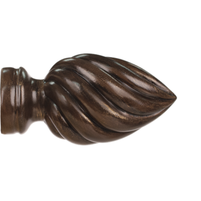 3" Swirl Finial /OWG | Finestra Custom Hardware