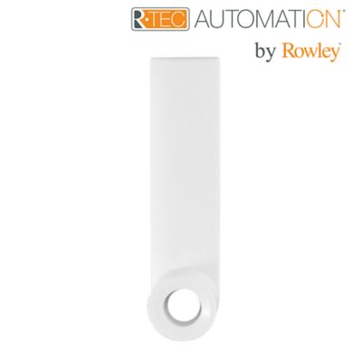 End Hook for Ripplefold, 10 Pieces/Pack, White | Rowley