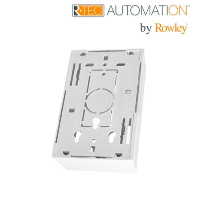 Surface Wall Box, Single Gang, White | Rowley