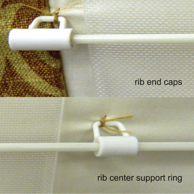 Shade Ribs & Splices for Roman Shades | Rowley